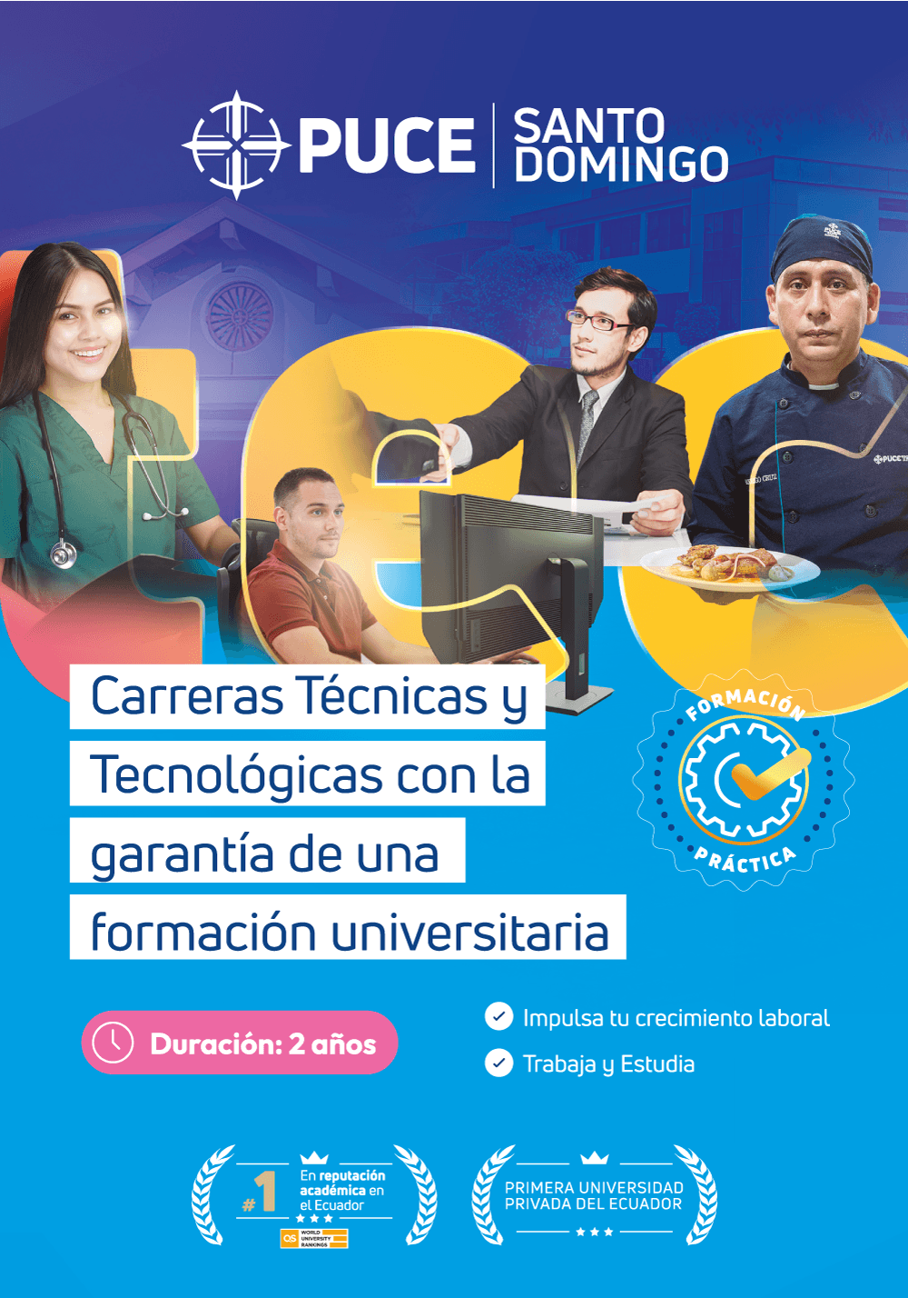 Horarios de PUCETEC - Inicio de clases 22 de abril de 2024 - Pontificia Universidad Católica del ...